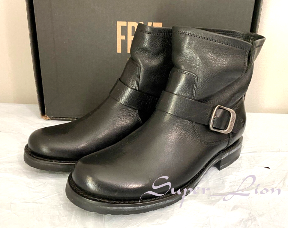 New FRYE Women's Veronica Leather Booties - PICK SIZE - Black | eBay