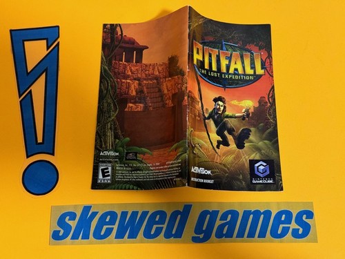 Pitfall The Lost Expedition - Instruction Manual Only - GameCube ...