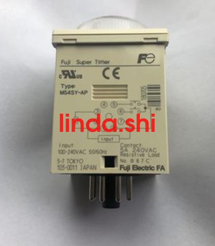 1PC New FUJI Time Relay MS4SY-AP MS4SYAP Super Timer w/ Socket | eBay