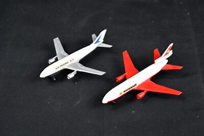 TWO 1973 Matchbox Diecast Toy Airplanes Air France A300B Airbus ...
