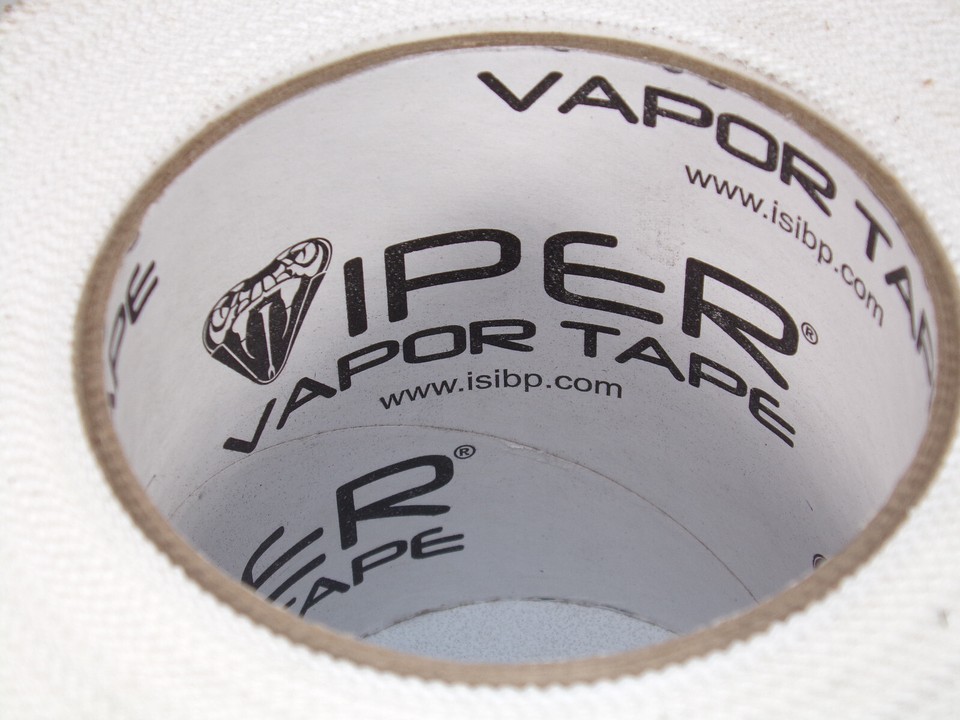 VIPER® Vapor Tape VT4180WTP White Polyethylene Seam Tape 4" x 180' | eBay
