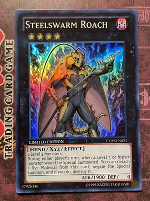 Steelswarm Roach - CT09-EN021 - Super Rare - Limited Edition - NM | eBay