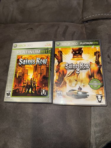 Saints Row 1&2 Microsoft Xbox 360 Games Complete ! | eBay