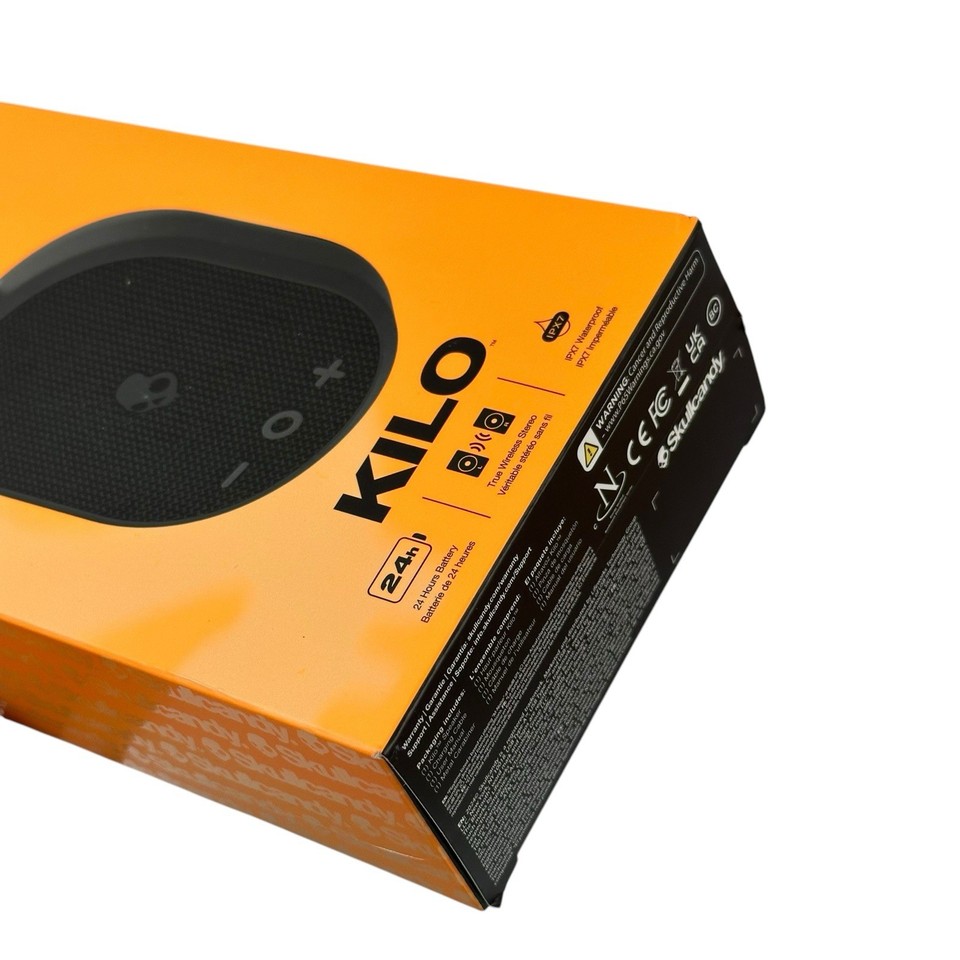 Skullcandy Kilo Compact Wireless Speaker Double Set Plus Case (NEW/OPEN ...