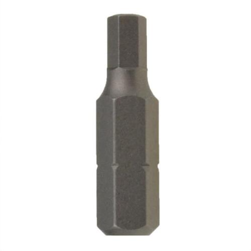 Qty 20 Post Hex 5mm x 25mm Insert Security Standard Driver Bit HEXSE525 Alpha | eBay Australia