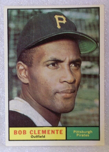 Collectible 1961 Topps Bob Clemente Baseball Trading Card (#388) | eBay
