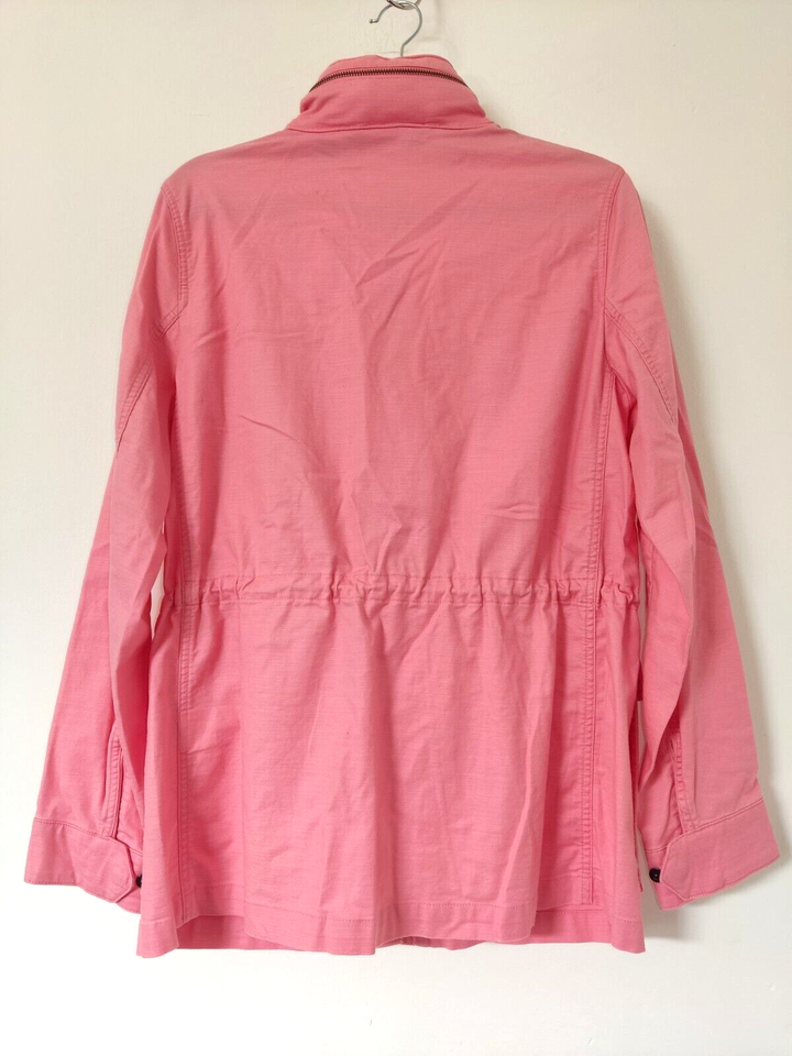 Lands' End Pink Hooded Rain Mac Coat - Size UK S | eBay UK