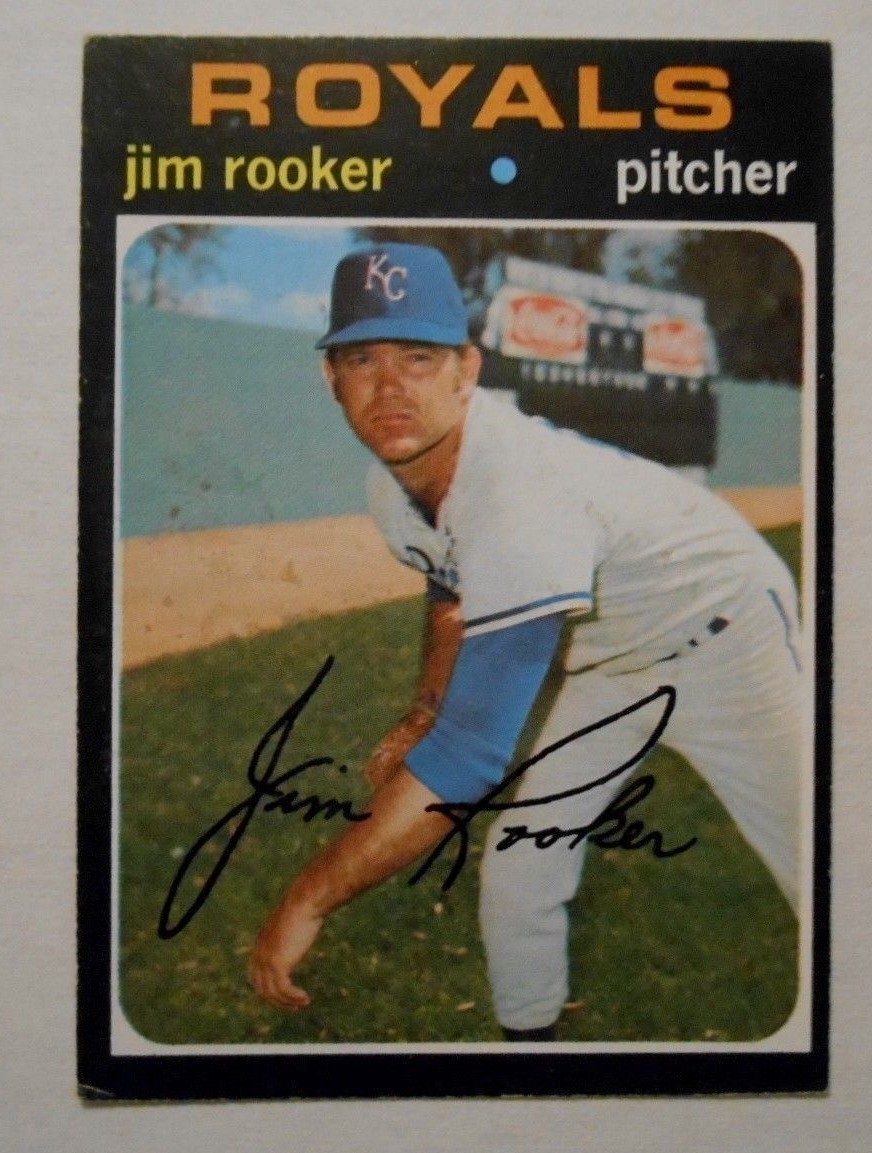 1971 Topps #730 Jim Rooker Kansas City Royal EX | eBay