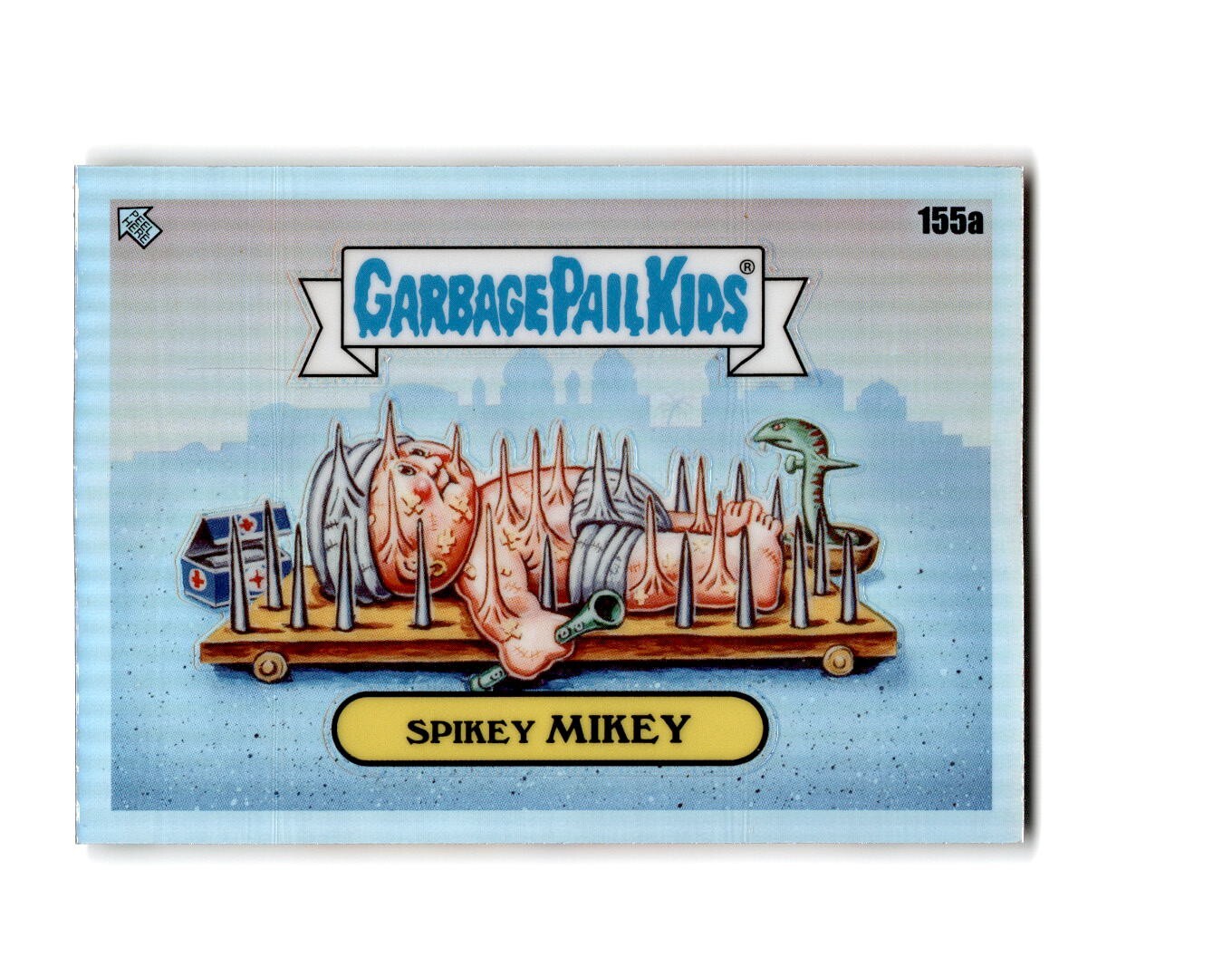 2021 Topps Chrome Garbage Pail Kids Spikey Mikey Refractor 155a | eBay