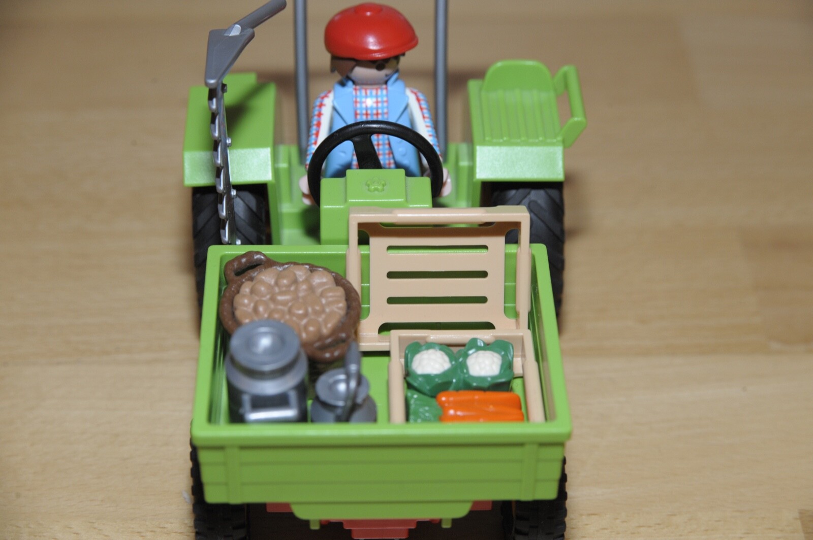 playmobil 3074 Landwirt + Traktor, Biobauer, Gemüse. OVP | eBay.de