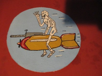 WWII USAAF SKELETON BOMB 386 TH BOMB SQ 12 TH BG 12 TH AAF PATCH | eBay