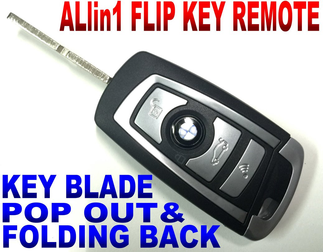 NEW SWITCHBLADE KEY REMOTE FOR BMW VIRGIN CHIP NEVER CODED BEEPER ...