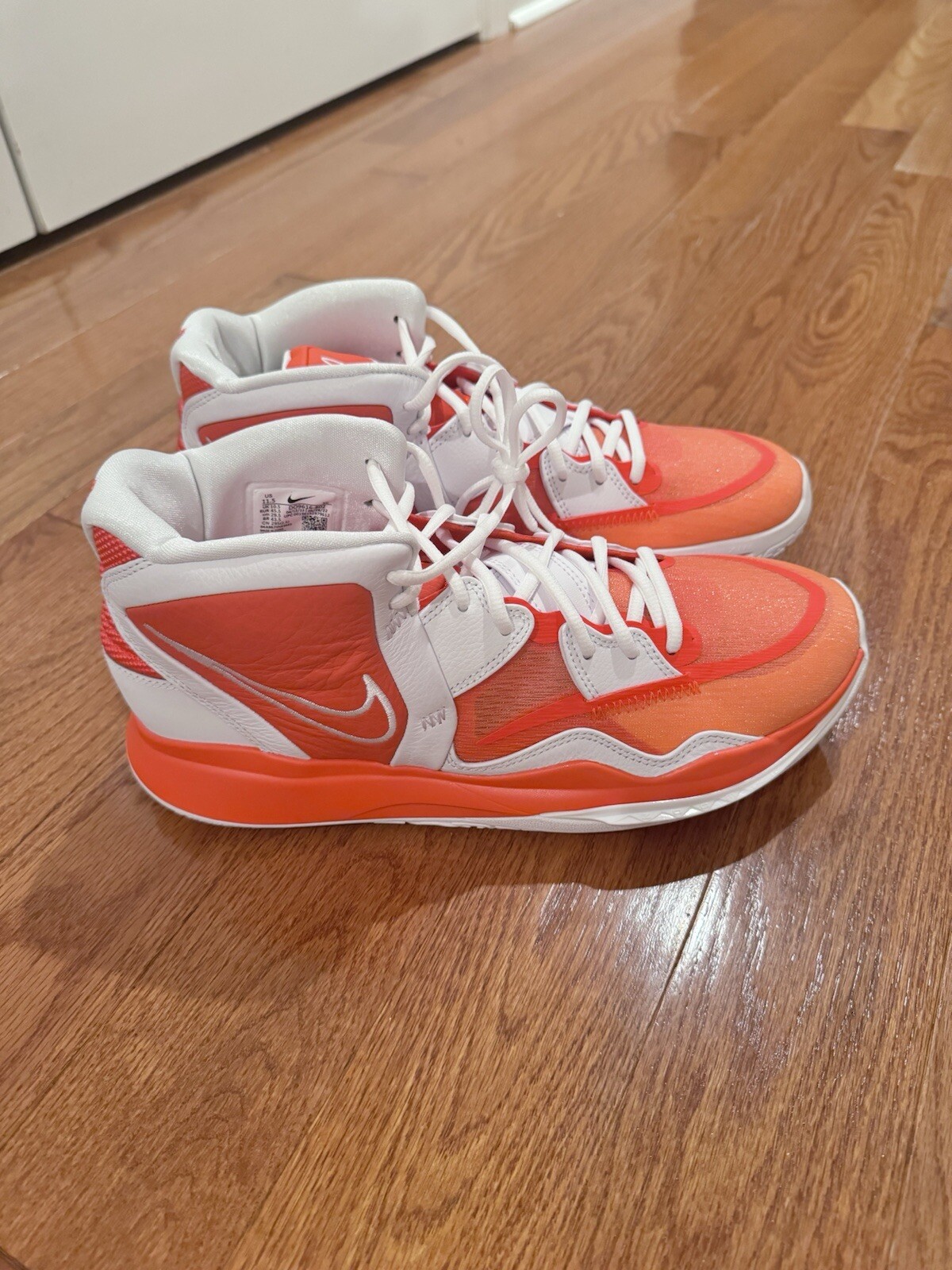 New Nike Kyrie Infinity TB Basketball Shoes Orange White DO9616-802 ...