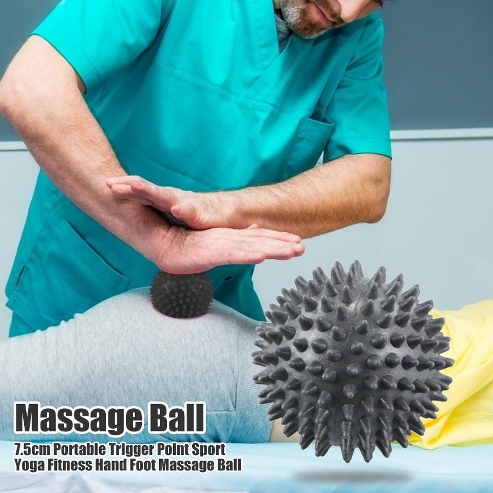 Yoga Massage Ball Spikey Gym Sea Urchin Balls Spiky Stress Reflexology ...