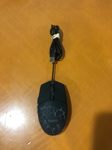 Mafiti RM101 Wired Gaming Mouse USB Backlit RGB Lights Up | eBay UK