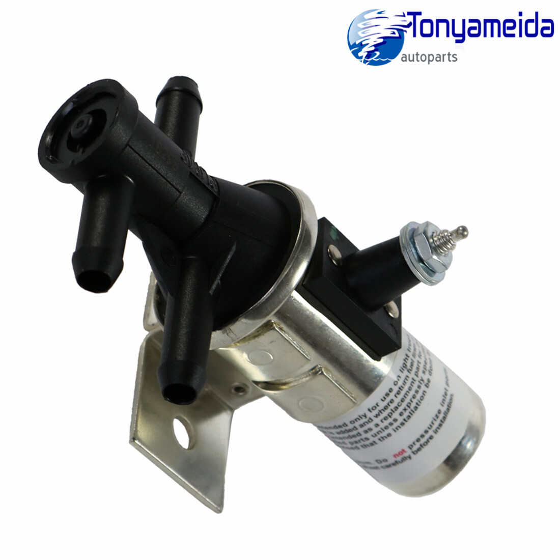 New DUAL Switch FUEL TANK SELECTOR SWITCHING VALVE 3 PORT Main Aux gas ...