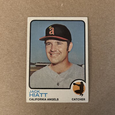 1973 Topps Baseball Jack Hiatt California Angels Card #402 | eBay