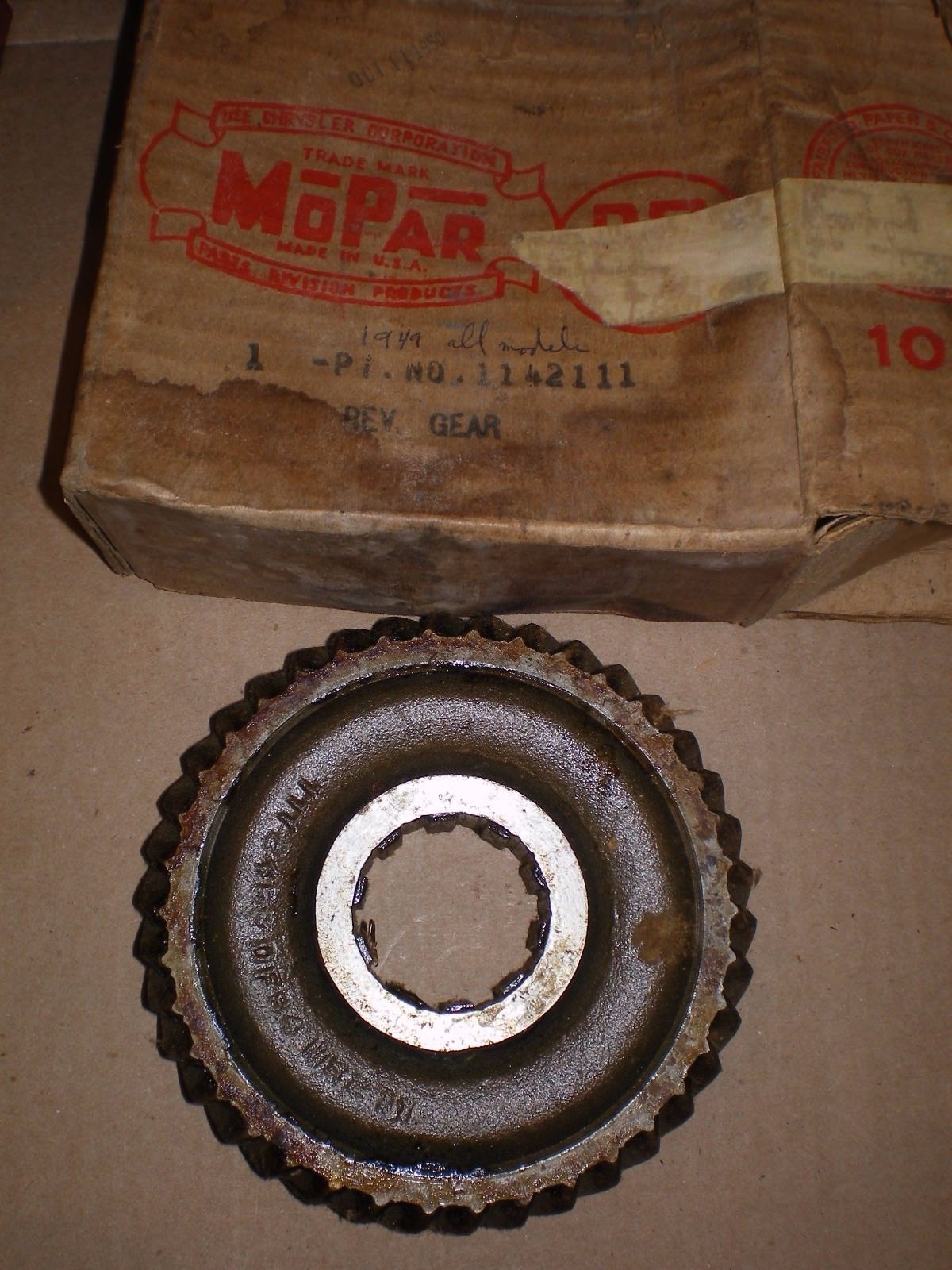 NOS 49-54 DODGE DESOTO 46-53 CHRYSLER GYROMATIC TIP TOE U DRIVE REVERSE ...