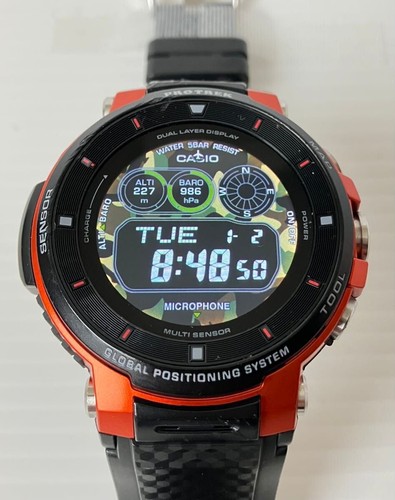 CASIO PROTREK WSD-F30-RG Orange Smart Outdoor Watch Pro Trek GPS Men's ...