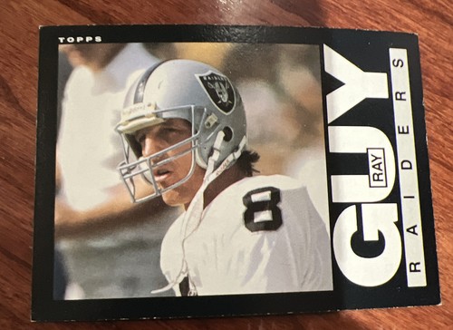 1985 Topps - #288 Ray Guy - Raiders Punter | eBay