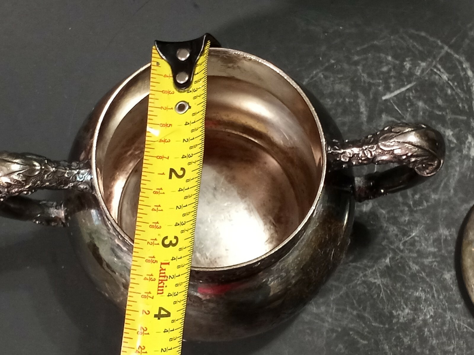 Vintage Royal Mfg Co Triple Plated Antique sugar pot. elegant art deco ...