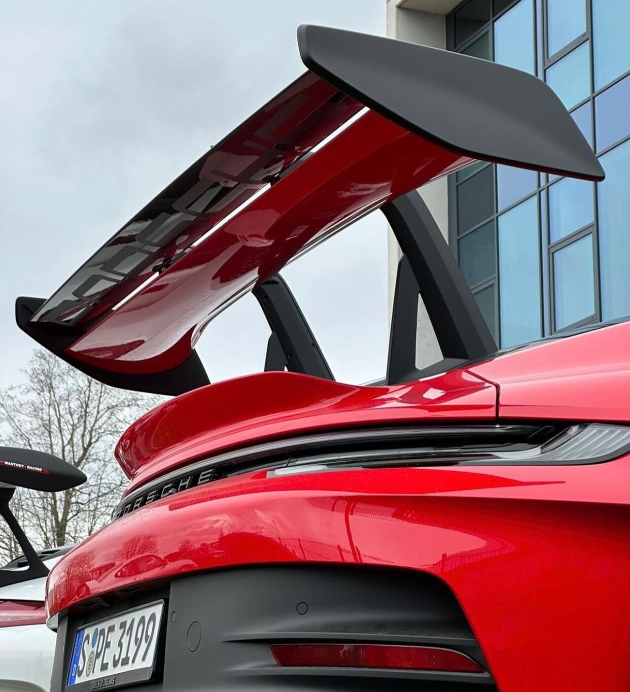 Porsche 992 GT3 RS Trunk grill, Duck tail & Wing | eBay