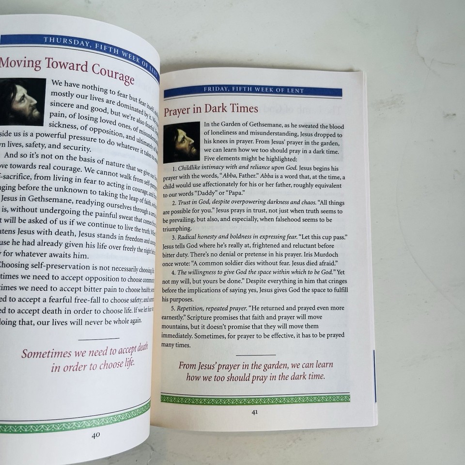 Lot 4 Catholic Devotional Prayer Booklets Pope John Paul Rosary Lent ...
