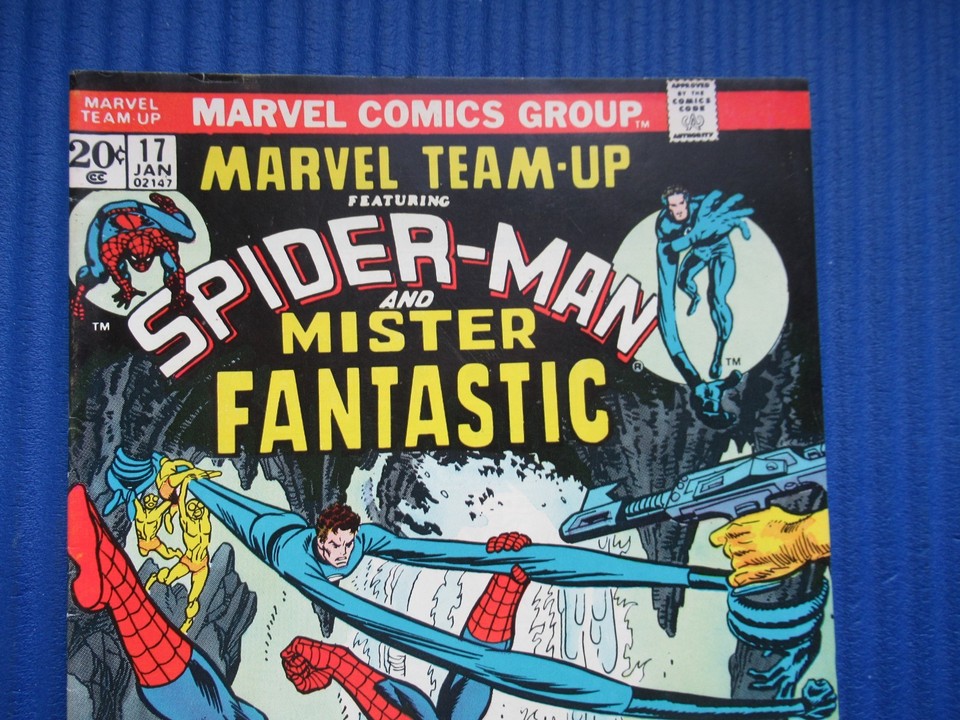 MARVEL TEAM-UP # 17 - (FN+) -SPIDER-MAN/MR. FANTASTIC-THE MOLE MAN ...