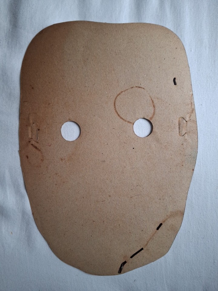 Vintage Floating Heads Halloween Paper Mask 1940s Made In Japan ...