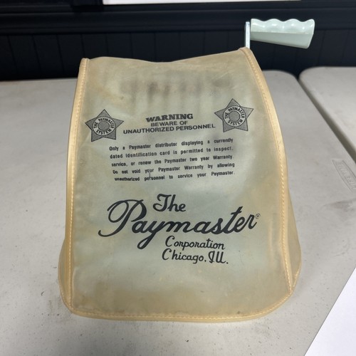 Vintage Paymaster Series X-900 Check Writer WORKS! | eBay