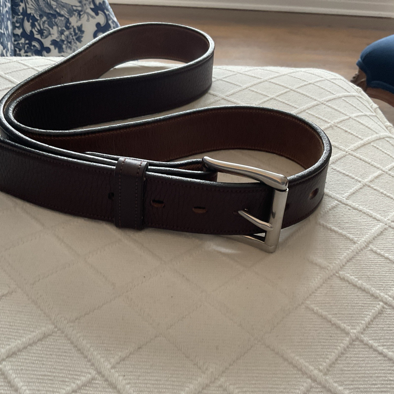 HANKS BELTS The Tuscan USA Made Leather Belt Size 44 - Gem