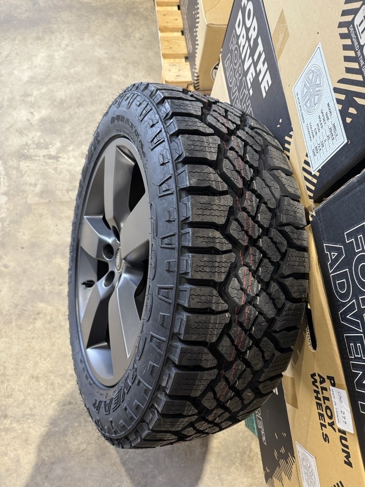 Genuine Land Rover Style 5098 20" Alloy Wheels & Duratrac Tyres x4 ...
