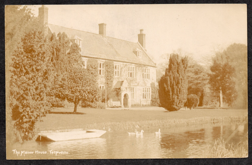 Postcard Tolpuddle nr Dorchester Dorset village Manor House early RP | eBay
