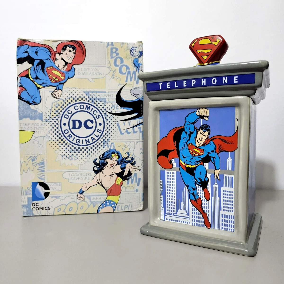Superman Telephone Booth Comics