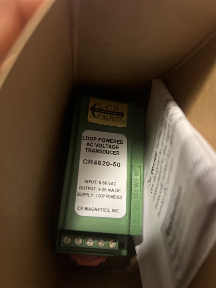 CR Magnetics CR4620-50 True RMS AC Voltage Transducer | eBay