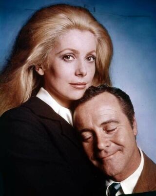The April Fools 1969 Catherine Deneuve & Jack Lemmon 24x30 inch movie ...