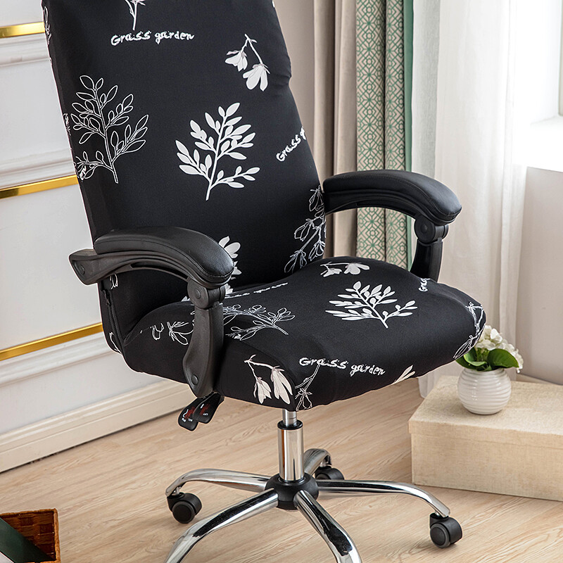 Stretch Printed Computer Office Chair Covers, Removable Washable Anti ...
