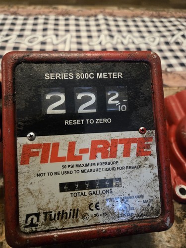Tuthill Transfer Systems Fill-Rite 800C Series Meter Parts Untested | eBay