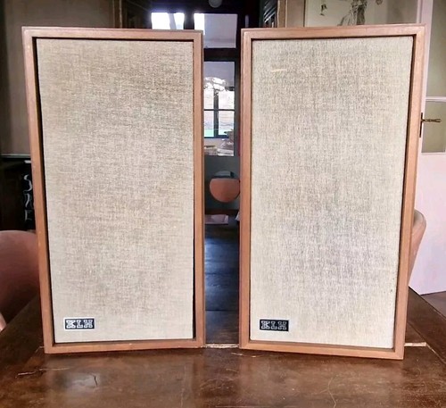 KLH Classic Model Seventeen (17) floor vintage Speakers Serviced ...