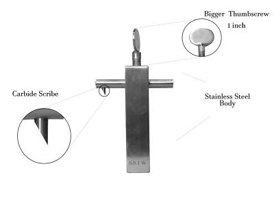 Knife Maker's Center Scribe | eBay