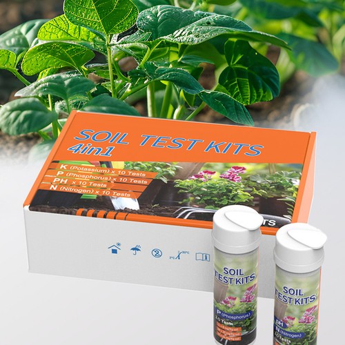 Diy Soil Testing Kit Test for Ph Nitrogen Phosphorus Potassium 40 Tests ...