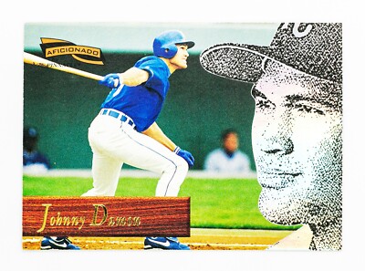 Johnny Damon #128 (1996 Pinnacle Aficionado) Baseball Card, Kansas City ...