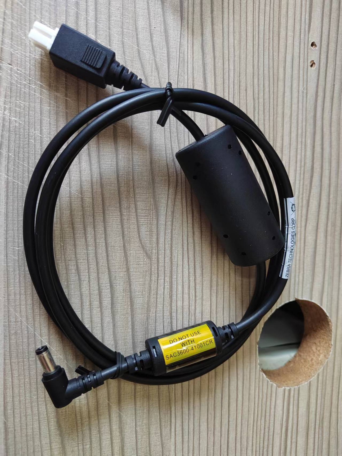 Zebra DC Line Cord CBL-DC-451A1-01 for 3600 Series Level 6 AC/DC Power ...