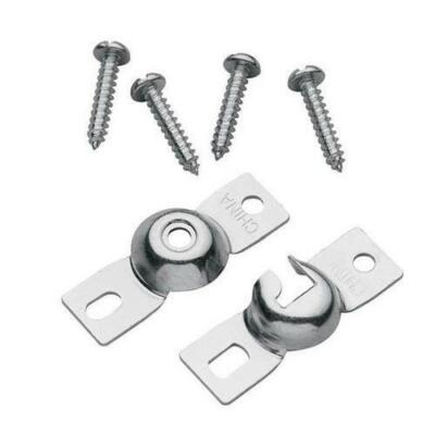 Roller Shade Inside Window Frame Mount Steel Brackets 2 pack (1 pair) w ...