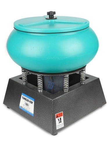 17" 12L Large Vibratory Tumbler Polisher Vibrating Polishing Machine ...