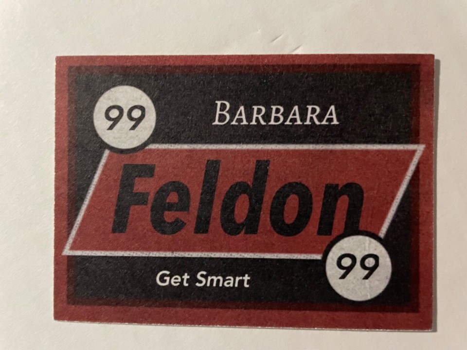BARBARA FELDON autograph GET SMART Agent “99” custom card signed | eBay