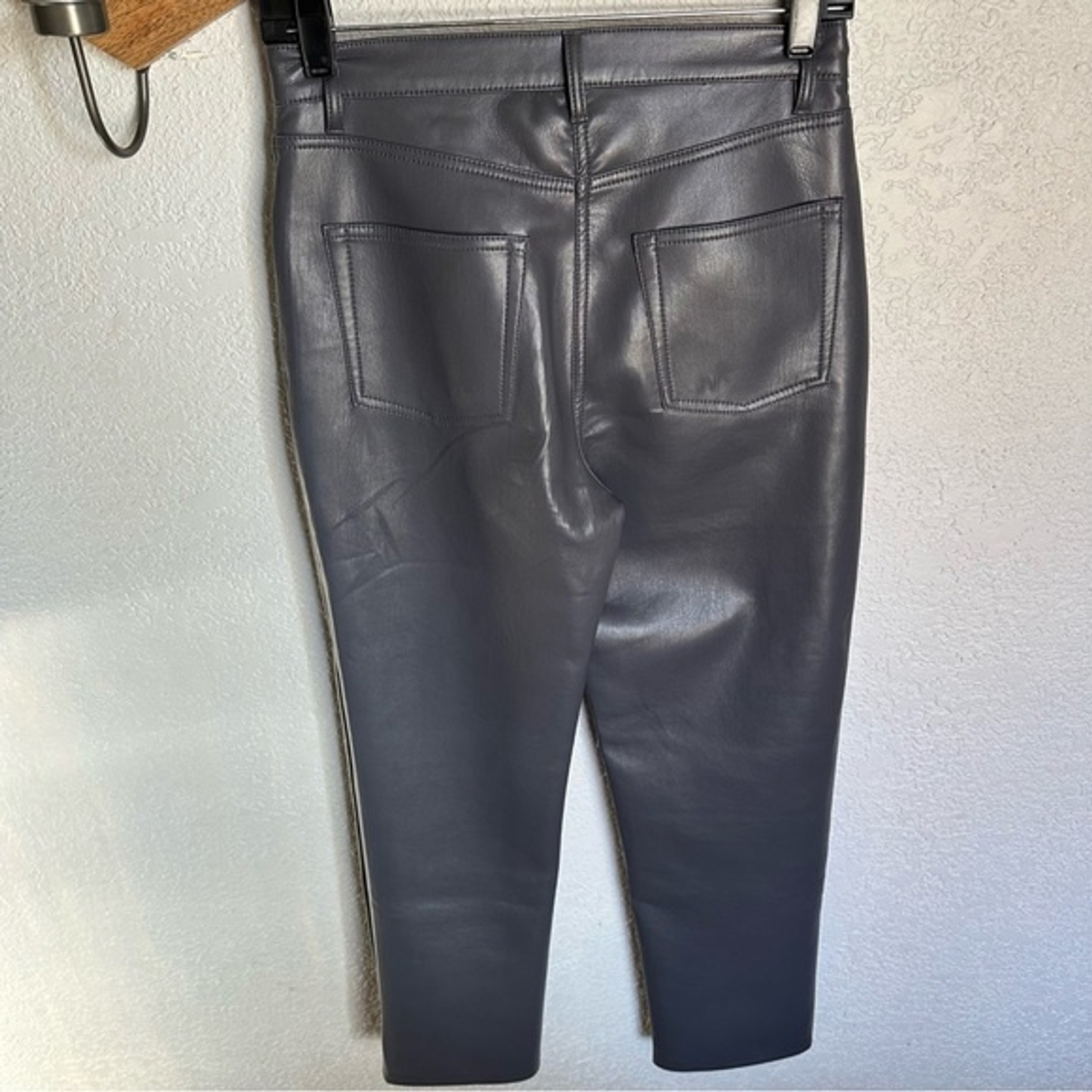 Aritzia wilfred melina vegan leather pant - Gem