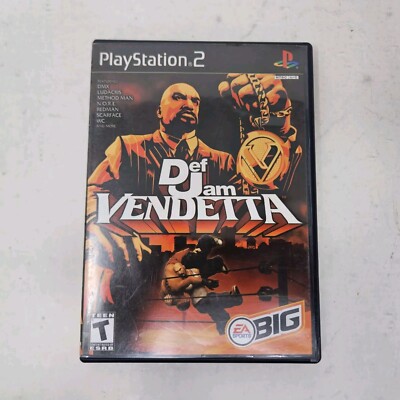 DEF JAM Vendetta (Sony Playstation 2, 2003) / Case & Artwork ONLY / NO ...