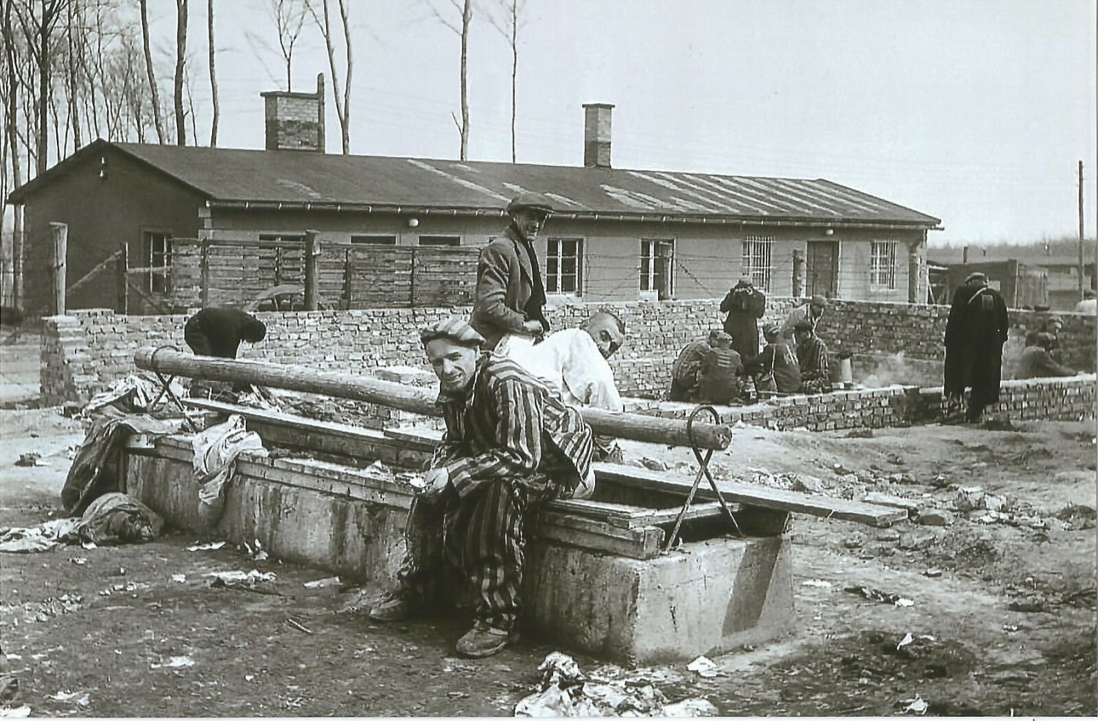 German WW II Photo -- Taking Care Of Business - Concentration Camp ...