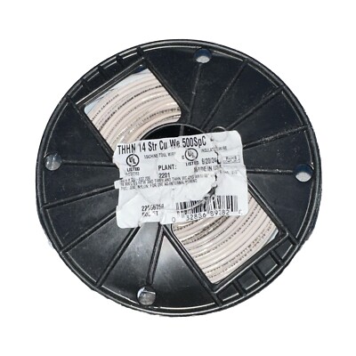 SOUTHWIRE E51583 14 stranded thin 500' MACHINE TOOL WIRE | eBay